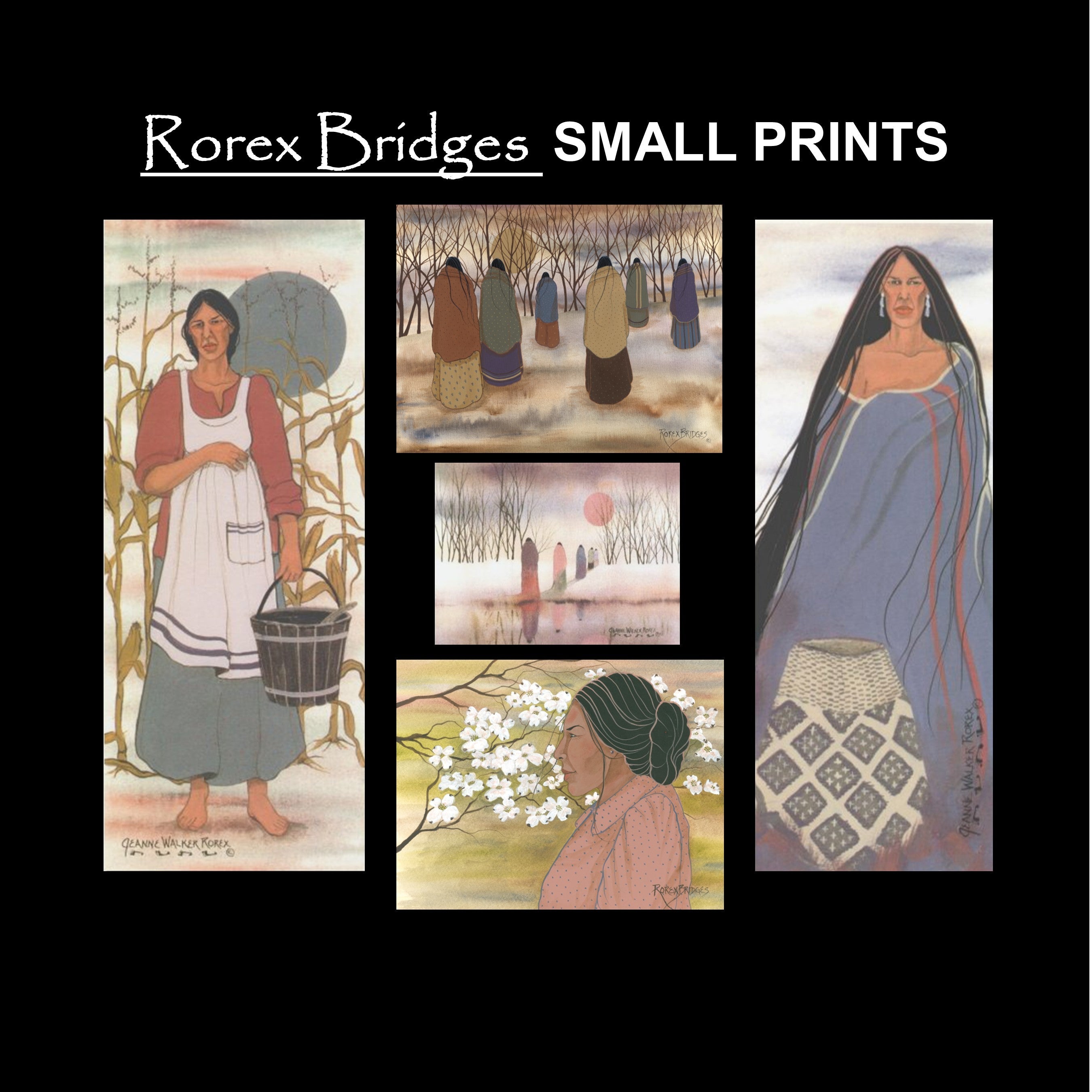 ROREX BRIDGES SMALL PRINTS – Rorex Bridges Studio